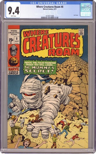 Where Creatures Roam #8 CGC 9.4 1971 1618511008 | eBay