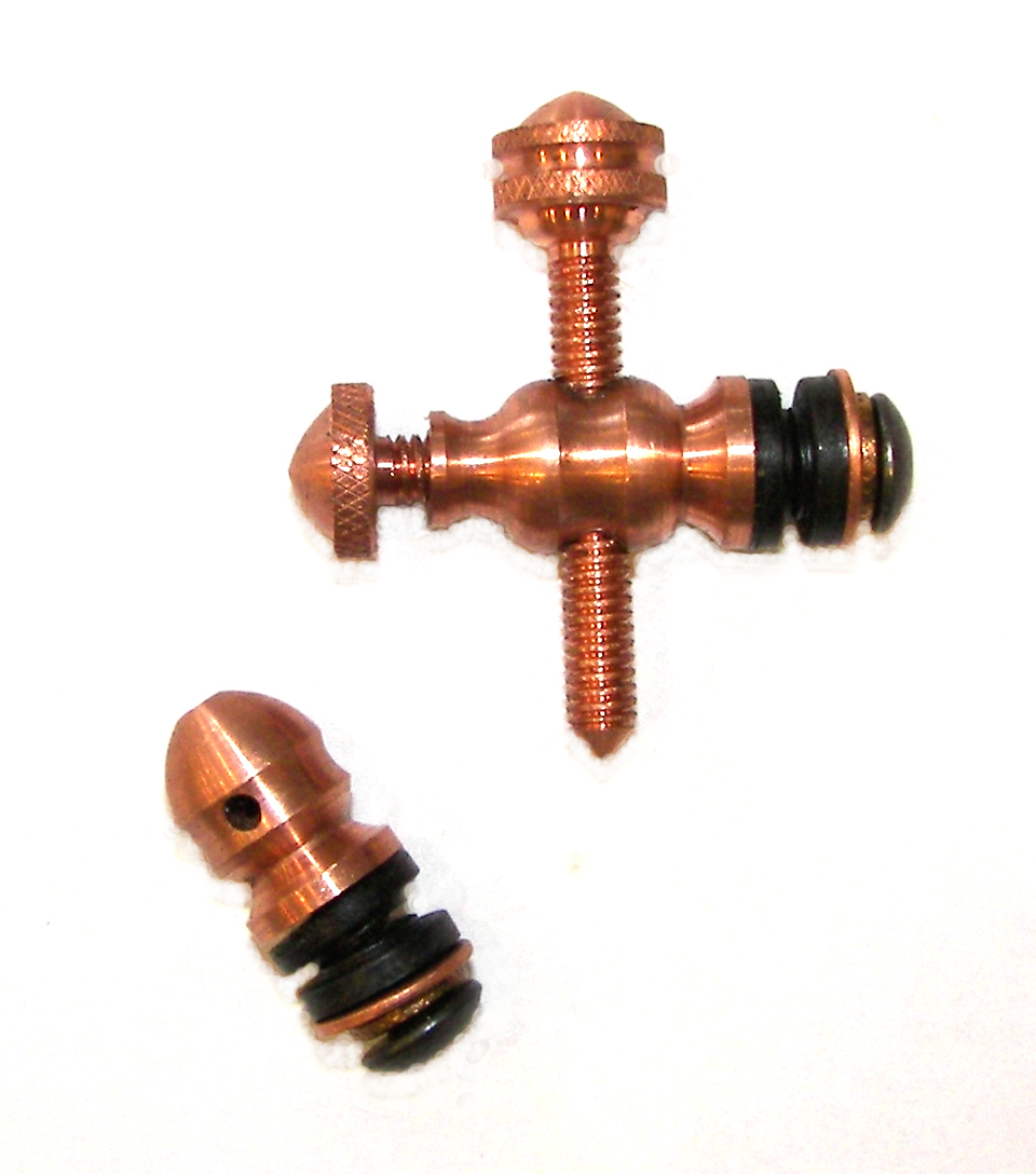 Tattoo Machine Solid Copper Binding Post Barrel Binder Set Tattoo ...