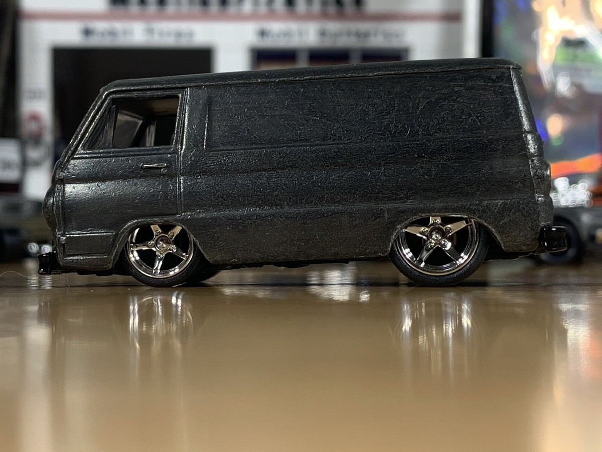 Hot Wheels Black Oxide Custom Gun Blued '66 Dodge A100 Van Hot Wheels Black Oxide Custom Gun Blued '66 Dodge A100 Van