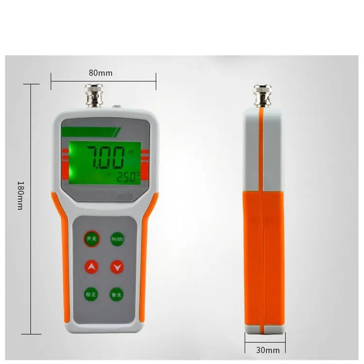Portable Acidimeter PH Meter PH Tester Digital Display PH Value ...