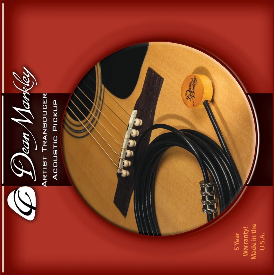 Dean Markley Artist Transducer Acoustic Pickup | eBay