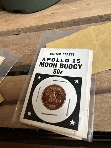 Moon Buggy Penny - Moon Money - Apollo 15 Commemorative | eBay