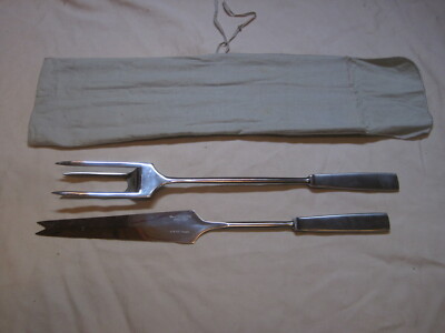 Capri Stainless Carving Knife & Fork Set Mid Century Modern MCM Made in ...