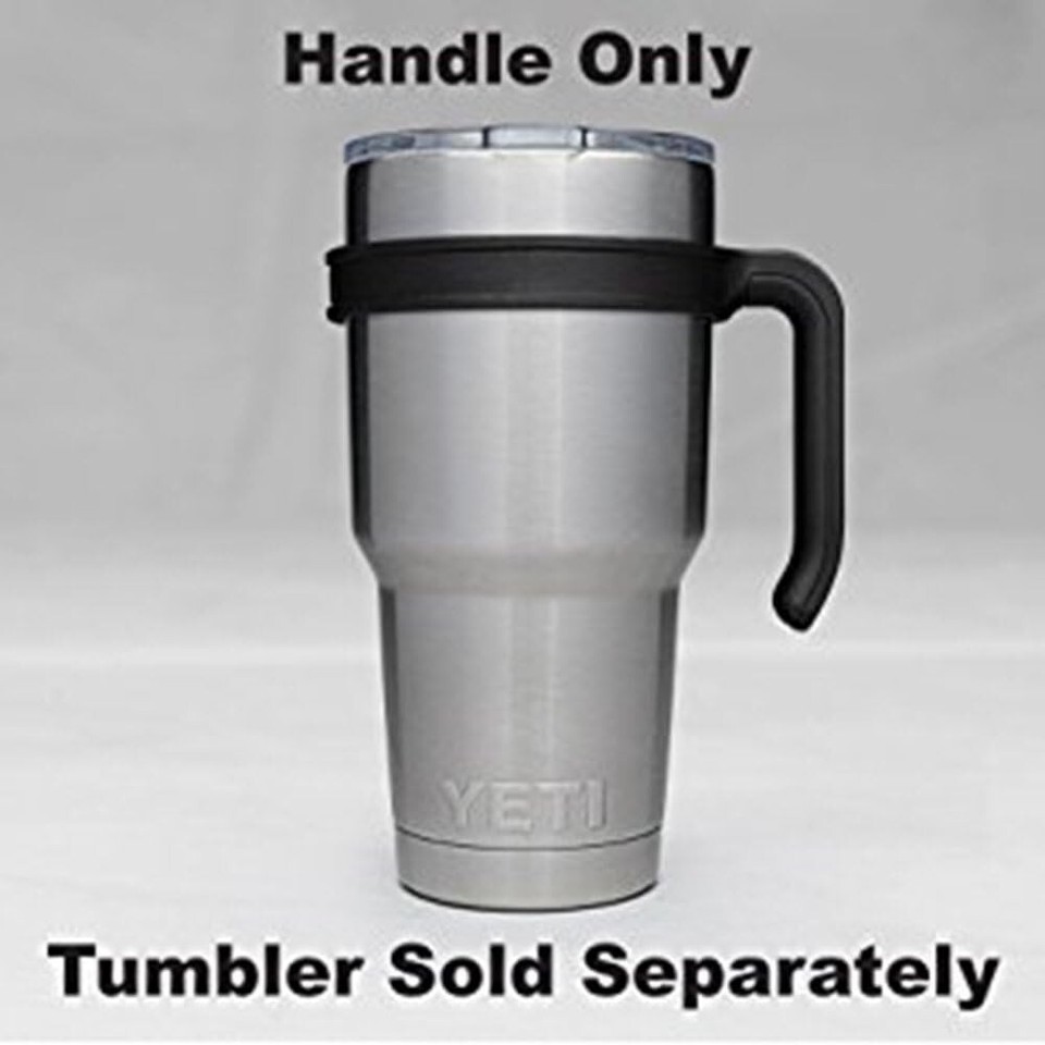 Handle for 30OZ Tumbler,Yeti Rambler anti Slip Travel Mug Grip BPA Free ...