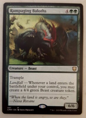 1x Rampaging Baloths Commander Legends Magic the Gathering MTG NM | eBay