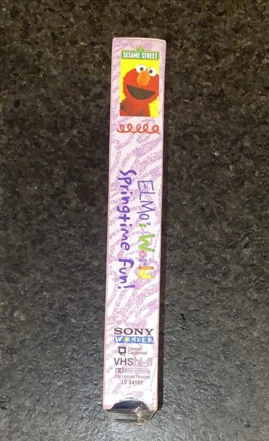 Elmos World - Springtime Fun (VHS, 2002) for sale online | eBay
