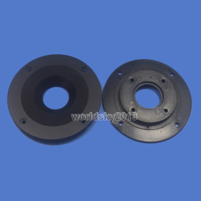 2pcs OD105mm Tweeter Cover Panel Decorative Circle Speaker Fixed Plate ...