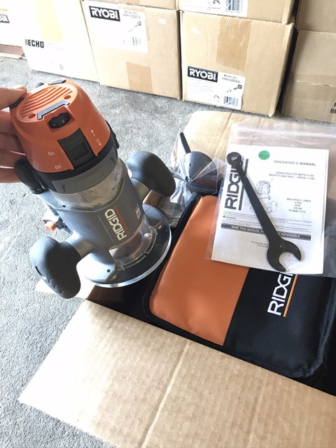 Ridgid R2200 Fixed Base Router ZRR2200 for sale online | eBay
