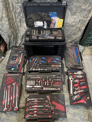 ARMSTRONG MILITARY TOOL KIT SET GENERAL MECHANIC USMC GMTK + Top Tray ...