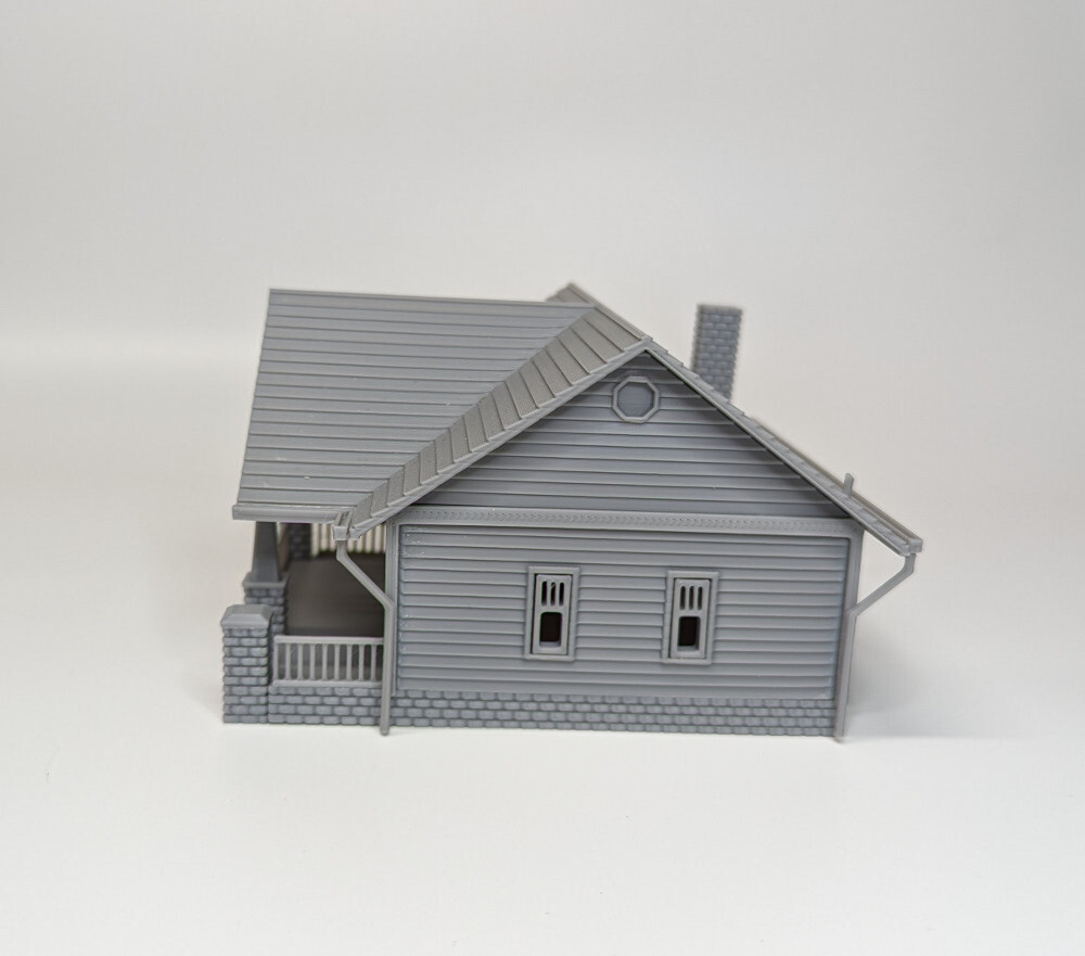 HO Scale Sears Uriel House 3d Printed Model Kit | eBay