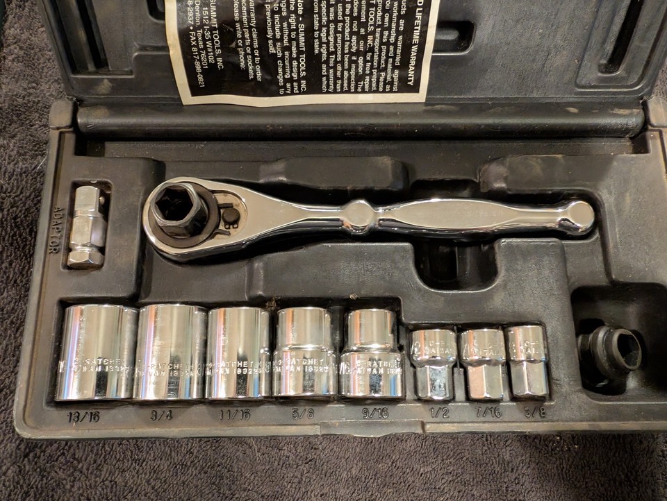 Lot Of Three Vintage Socket Sets. Thorsen, Sparta, O-Ratchet. | eBay