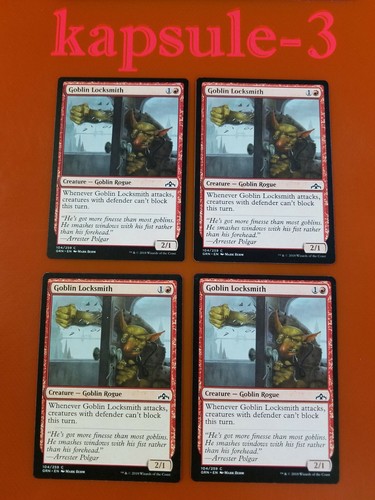 4x Goblin Locksmith (LP-NM) | Guilds of Ravnica | MTG Magic Cards | eBay