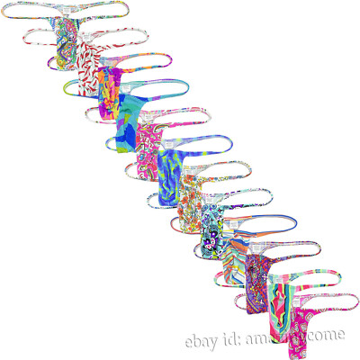 Men's Slim Pouch String Thong Underwear Male Bikini Swim String ...