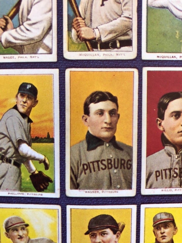T206 Sheets Tobacco Baseball Cards 1909-1911 Honus Wagner, Ty Cobb ...
