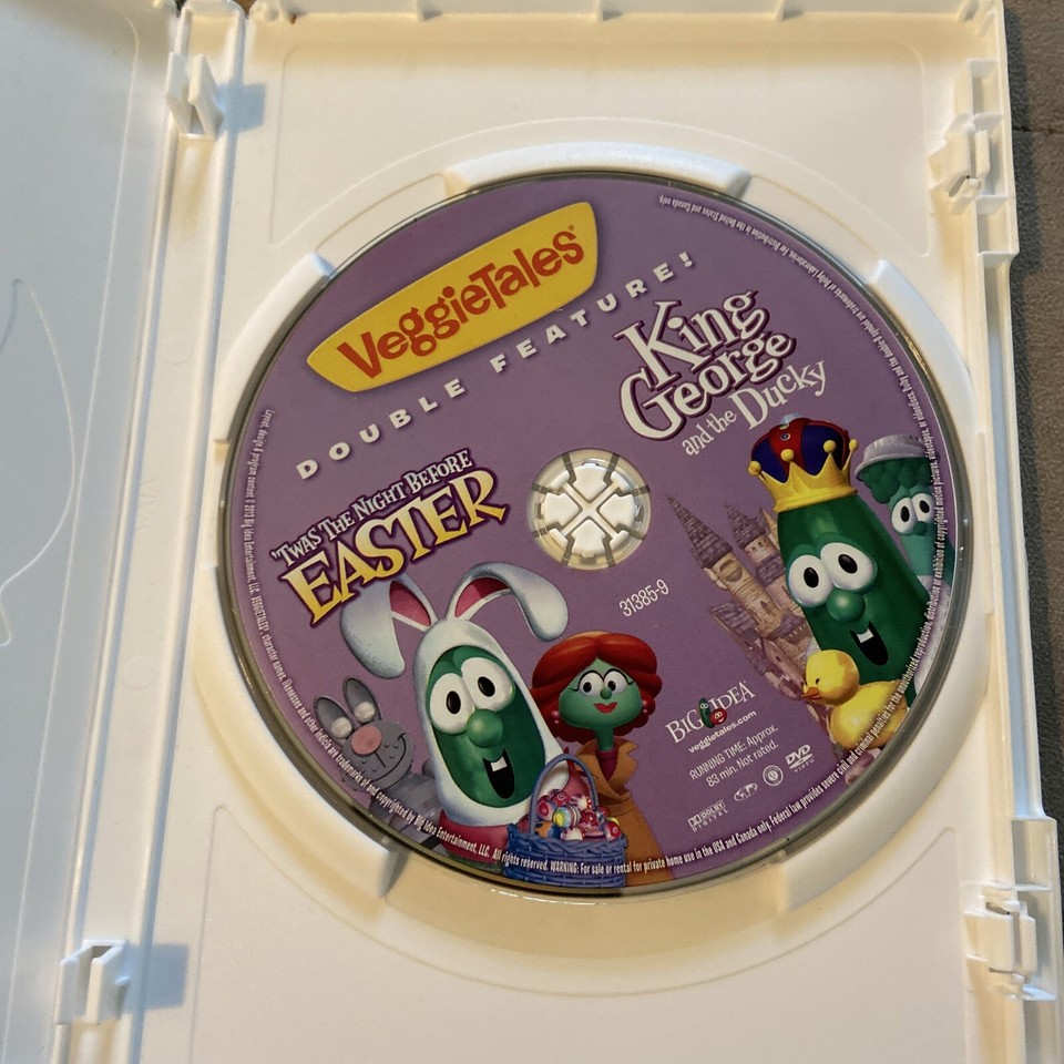 Veggietales Twas The Night Before Easter King George & Ducky DVD 2013 ...
