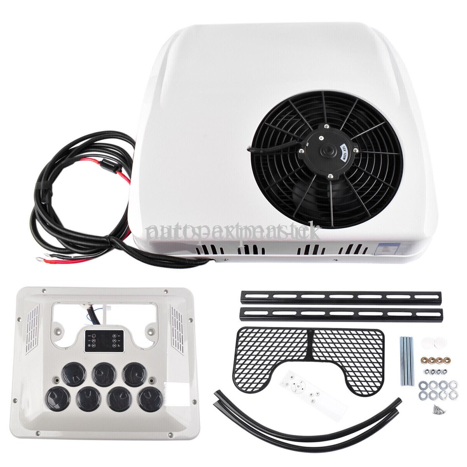 Heat&cool 12v RV Air Conditioner Electric Rooftop Ac Unit for RV ...