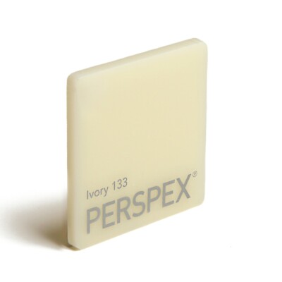 Perspex® Ivory 133 Cast Acrylic Plastic Sheets / Multi-packs / A5 A4 A3 ...