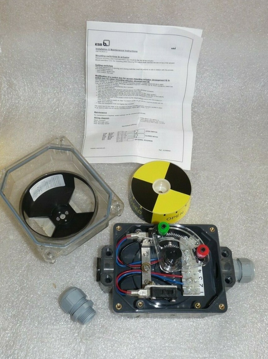 KSB 42057958 AMTROBOX C Limit Switch Box for Actuators ACTAIR DYNACTAIR ...