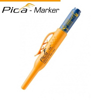 Pica Permanent Ink Marker BLUE 15041 Marker For Deep Holes - Pica Ink ...