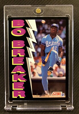 1991 Score Baseball Bo Jackson🔥BO BREAKER SP !!!MUST HAVE!!!💎 | eBay
