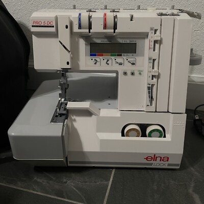 Elna lock pro 5 DC sewing machine | eBay