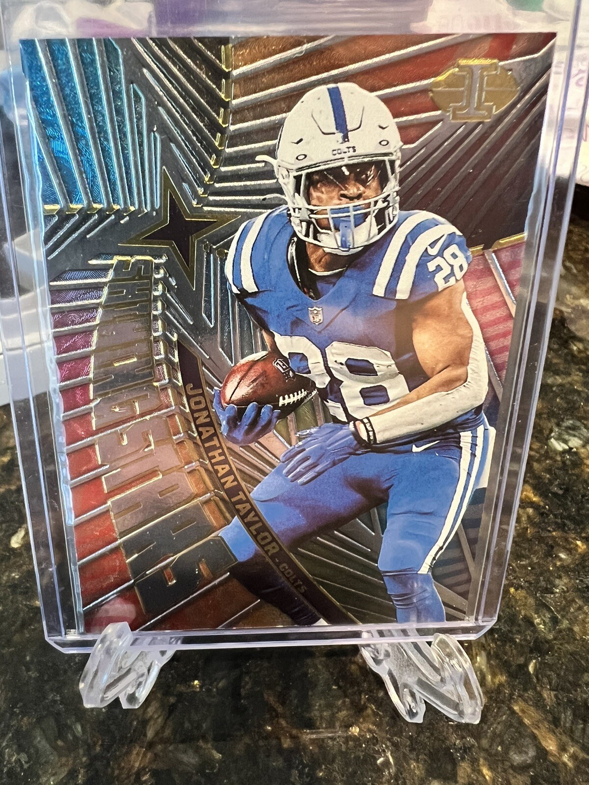 2022 Panini Illusions JONATHAN TAYLOR #SS-6 Shining Stars Indianapolis ...