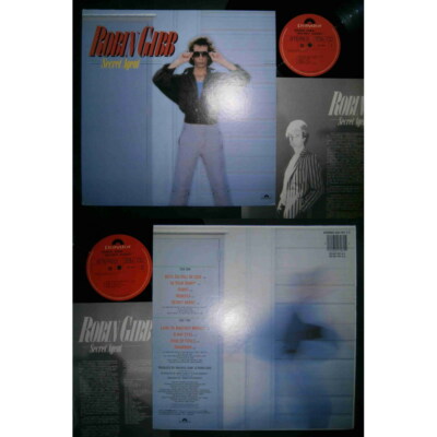 Robin Gibb - Secret Agent Asian LP #2 +insert Bee Gees | eBay