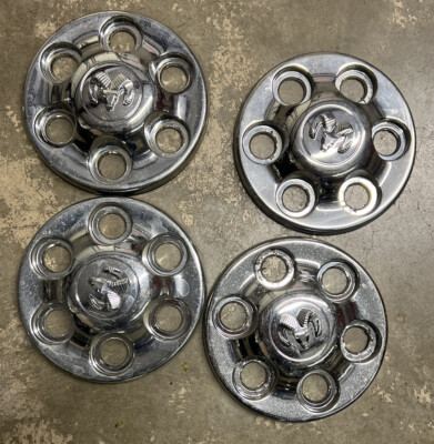 1999 Dodge Durango Center Caps 6 Lug Chrome OEM 52039401 Set of 4 | eBay