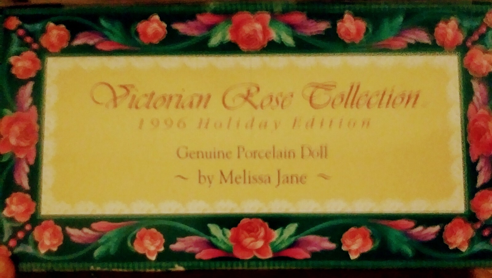 Victorian Rose Collection Porcelain Doll | eBay