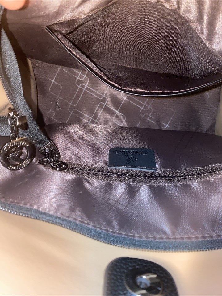 ZMBIRD Large Leather Tote Shoulder Bag Handbag Purse Black NWOT | eBay