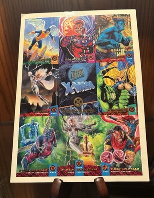 X-Men & Marvel 94 Fleer Ultra Premium Entertainment Cards In Uncut ...