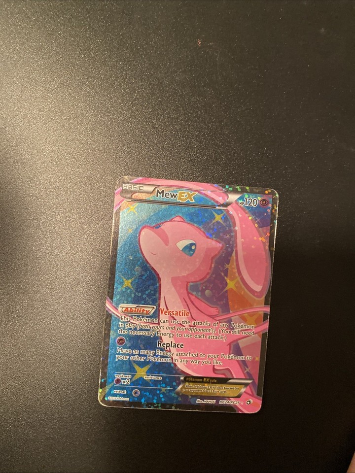 Pokémon TCG Mew EX RC24/RC25 Legendary Treasures Radiant Collection ...