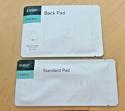 New Hinge Health Enso Wireless TENS Gel Pads ONLY - 1 Back Pad & 1 ...