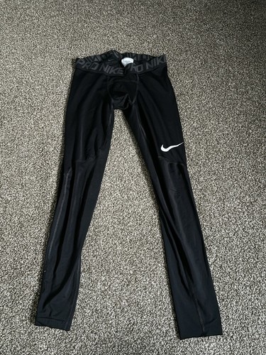 Mens Nike Pro Capri compression pants Size Medium Black | eBay