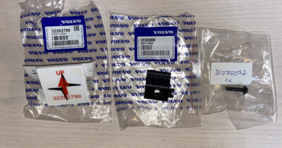 Volvo XC60 II POLESTAR OE Radiator Grill Emblem SET 32282799, 32282800 ...