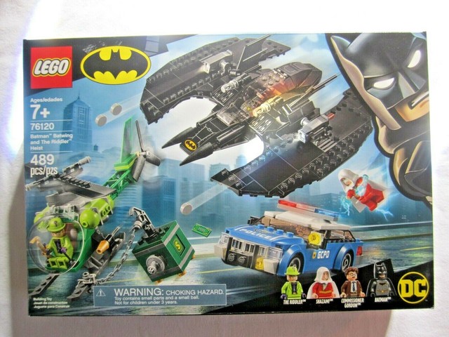76120 Lego Batman Batwing and The Riddler Heist 489 Pcs Sealed New In ...