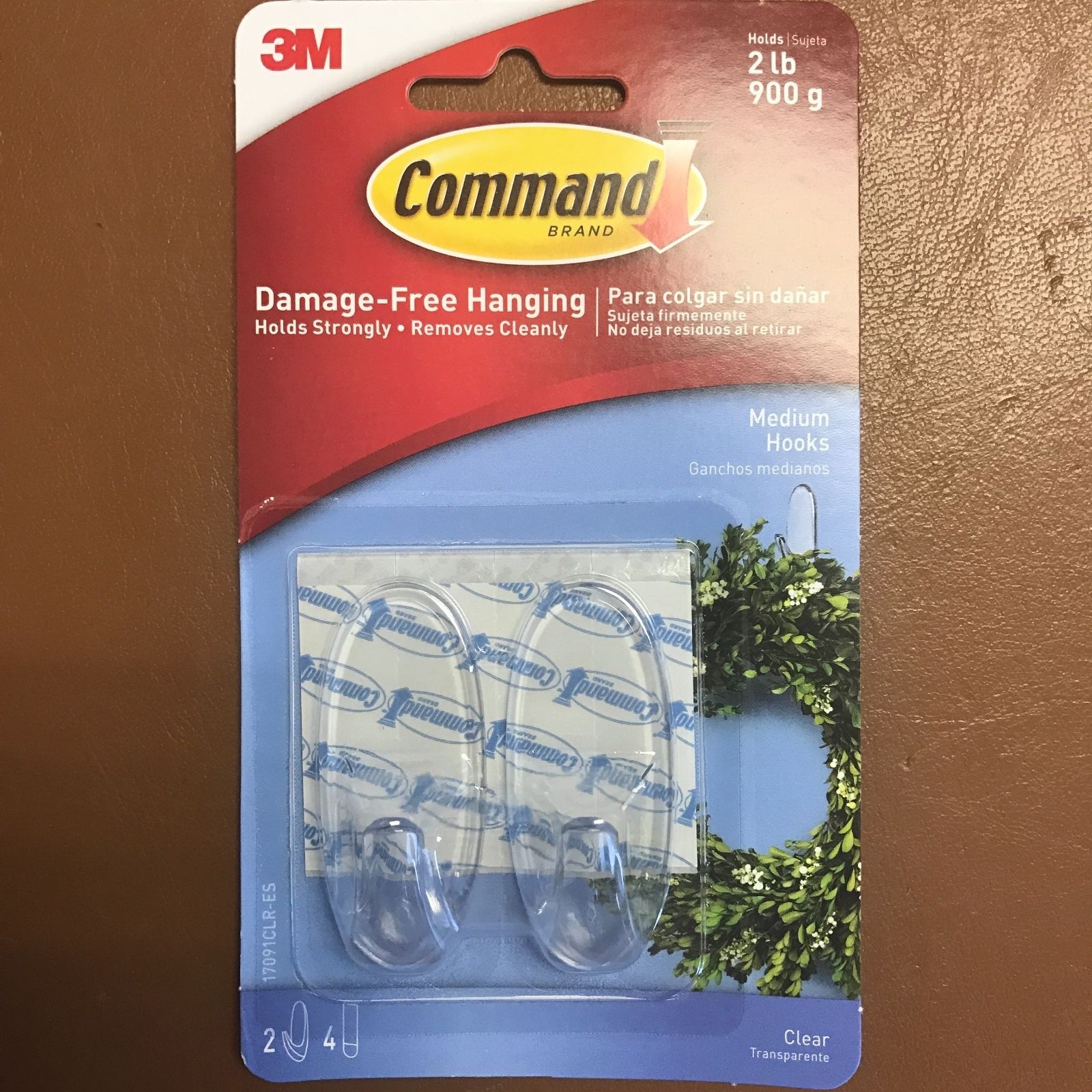 3M COMMAND Strips Hooks Large, Medium, Small Damage Free Picture/Poster ...