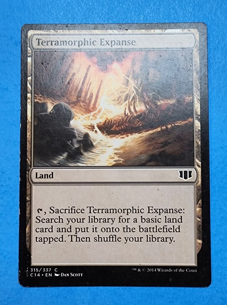 1x Terramorphic Expanse Commander 2014 Mtg Magic Card Sacrifice Land ...