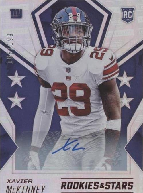 2020 Panini Rookies & Stars - Rookie Xavier McKinney #148 Longevity ...