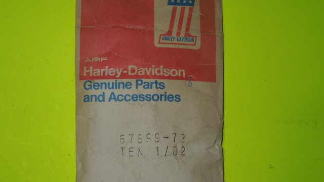 Harley Davidson OEM 67899-72 Oil Pressure Light Lens for sale online | eBay