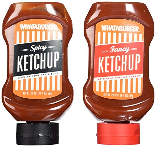 Ketchup Variety Pack- 1 Spicy Ketchup & 1 Original Ketchup, 20 Oz (Pack ...