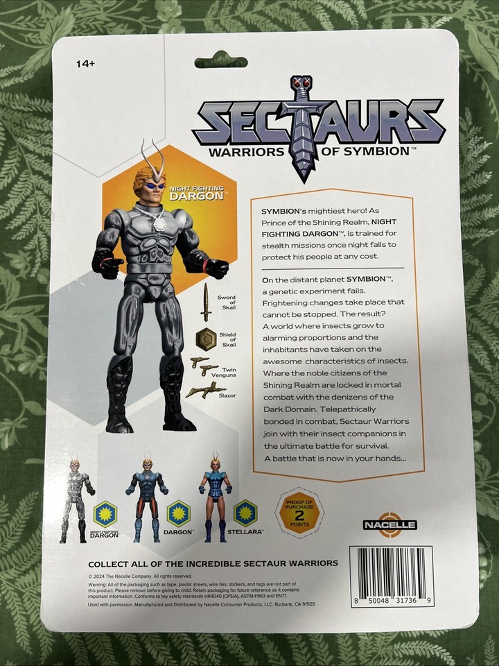 Sectaurs Walmart Exclusive Dargon - Retro Toys 80s Motu He-man Masters ...