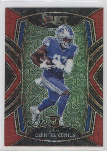 2020 Panini Select Club Level Red Mojo Prizm 23/49 Quintez Cephus #300 ...