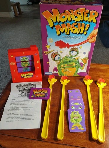 Monster Mash Parker brothers Board Game 1994 Complete Very Nice ...