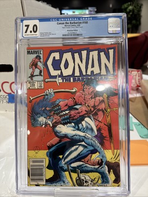 Conan 168, CGC 7.0, Mark Jewelers Insert With Rare Bose Insert | eBay