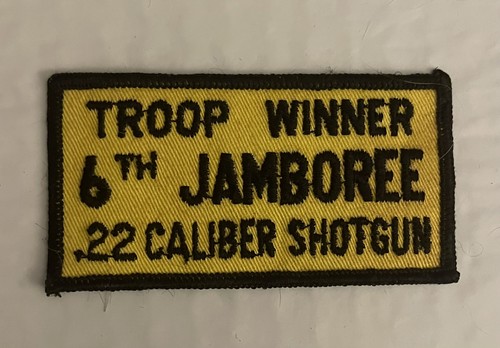 1964 National Jamboree Shotgun Troop Winner Patch Boy Scout BSA 1960’s ...