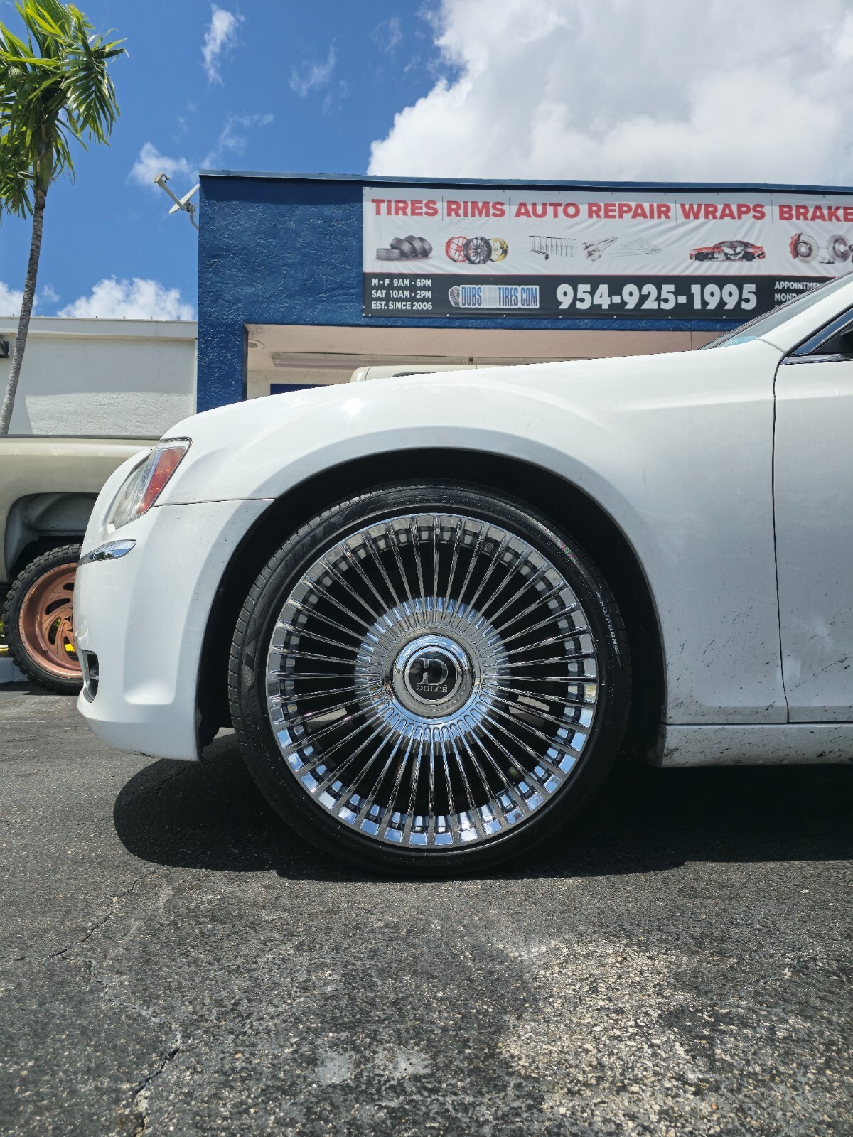 22" Inch Dolce Trento Wheels 22x9, Chrome Rims BP:5x112 Chysler 300 ...
