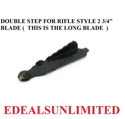 Rear Sight Elevator Double Step for Rifle-Style 2-3/4" Long Blade Rear ...