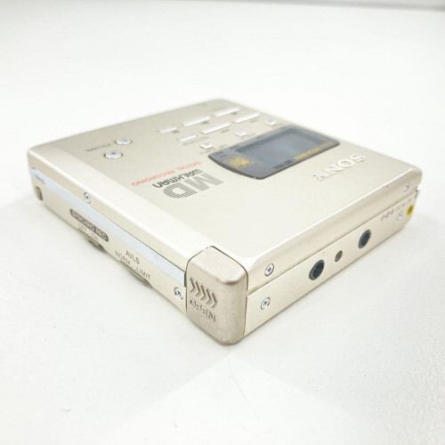 SONY MD Walkman MZ-R55 Portable MiniDisc Recorder Player Silver Used ...