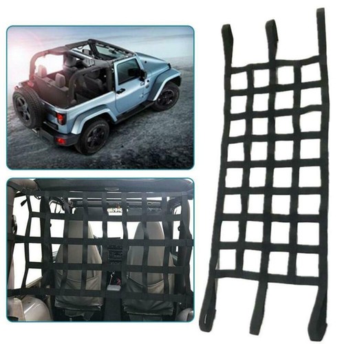 Car Roof Net Cargo Storage Grid For Jeep Wrangler TJ/JK/JL ...